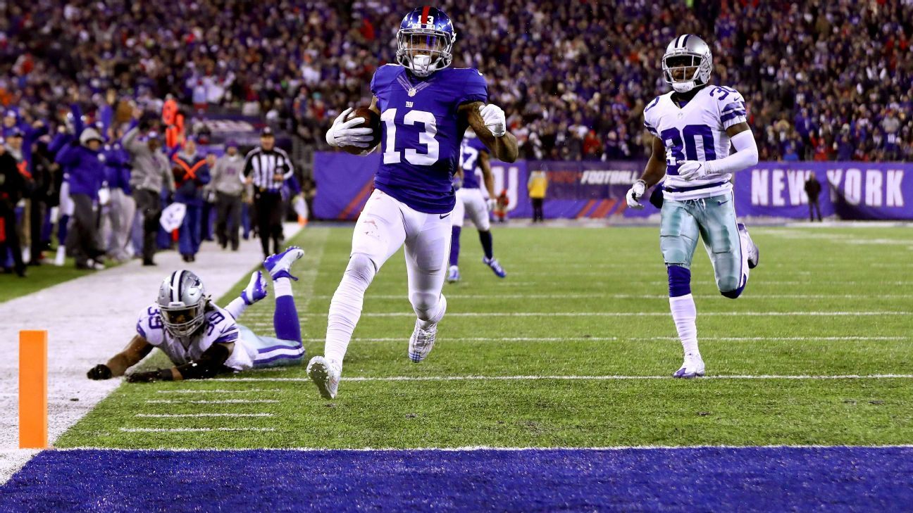 Odell Beckham Jr. and defense save the day for New York Giants - ESPN ...