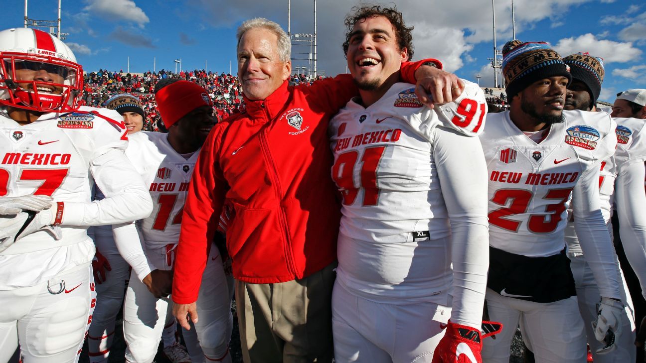 New Mexico Lobos coach Bob Davie to appeal 30-day suspension - ESPN