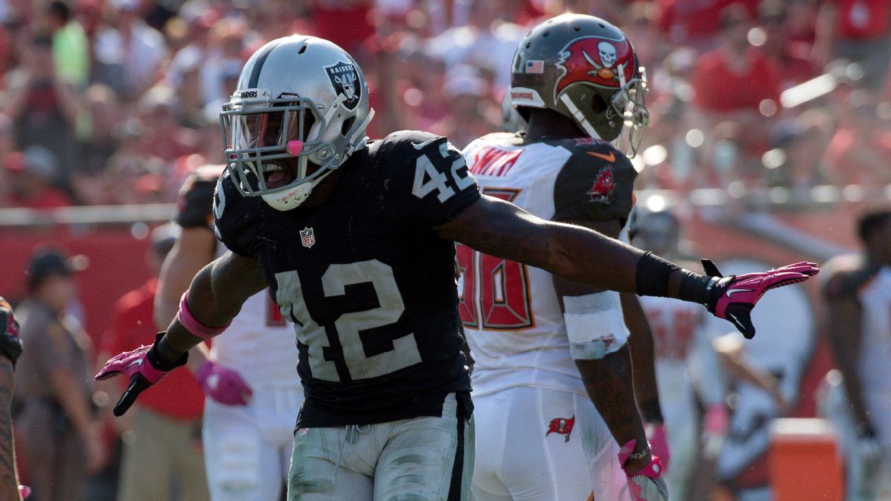 Source: Ex-Raiders safety Karl Joseph agrees to join Browns - ESPN