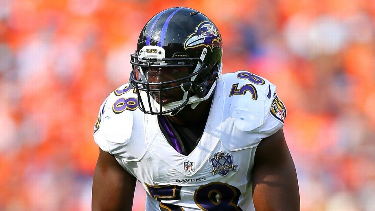 Baltimore Ravens cut pass-rusher Elvis Dumervil - ESPN