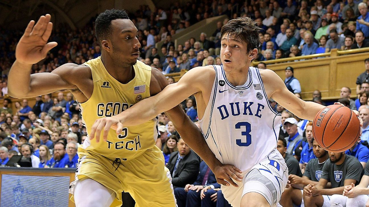 Grayson Allen returns as starter for Duke after 1-game suspension - ESPN