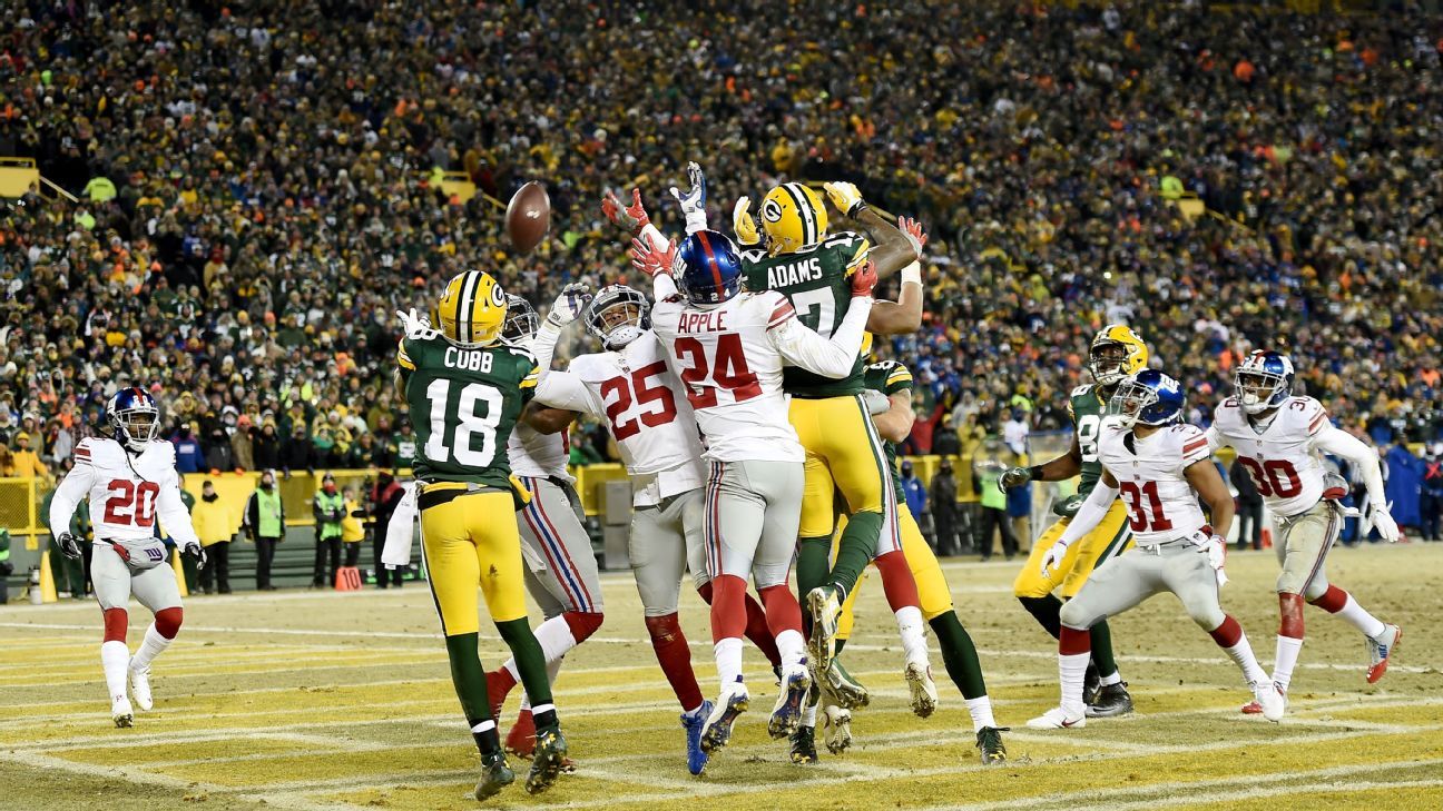 A frame-by-frame look at the Packers' Hail Mary - Aaron Rodgers ...