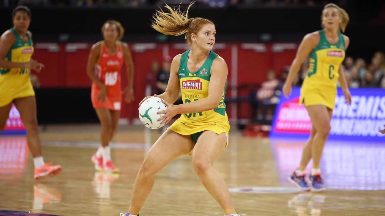 Australian Diamonds Stephanie Wood out of netball quad series - ESPN