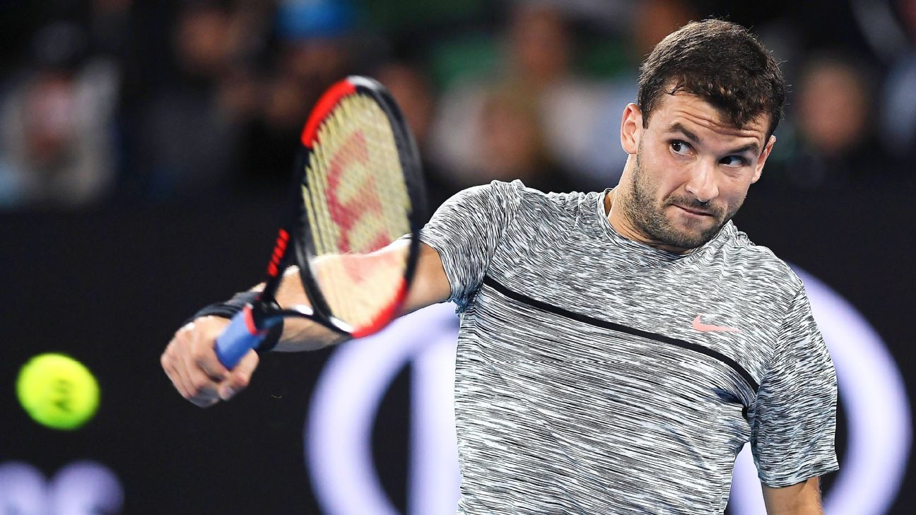 Grigor Dimitrov, Dominic Thiem taken three sets at World Tennis ...