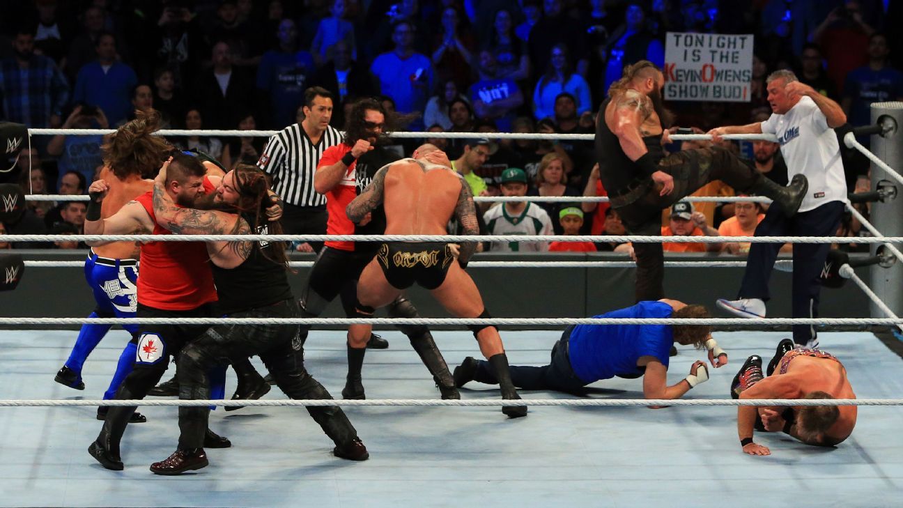 WWE - 2017 Royal Rumble match and pay-per-view championship matches ...