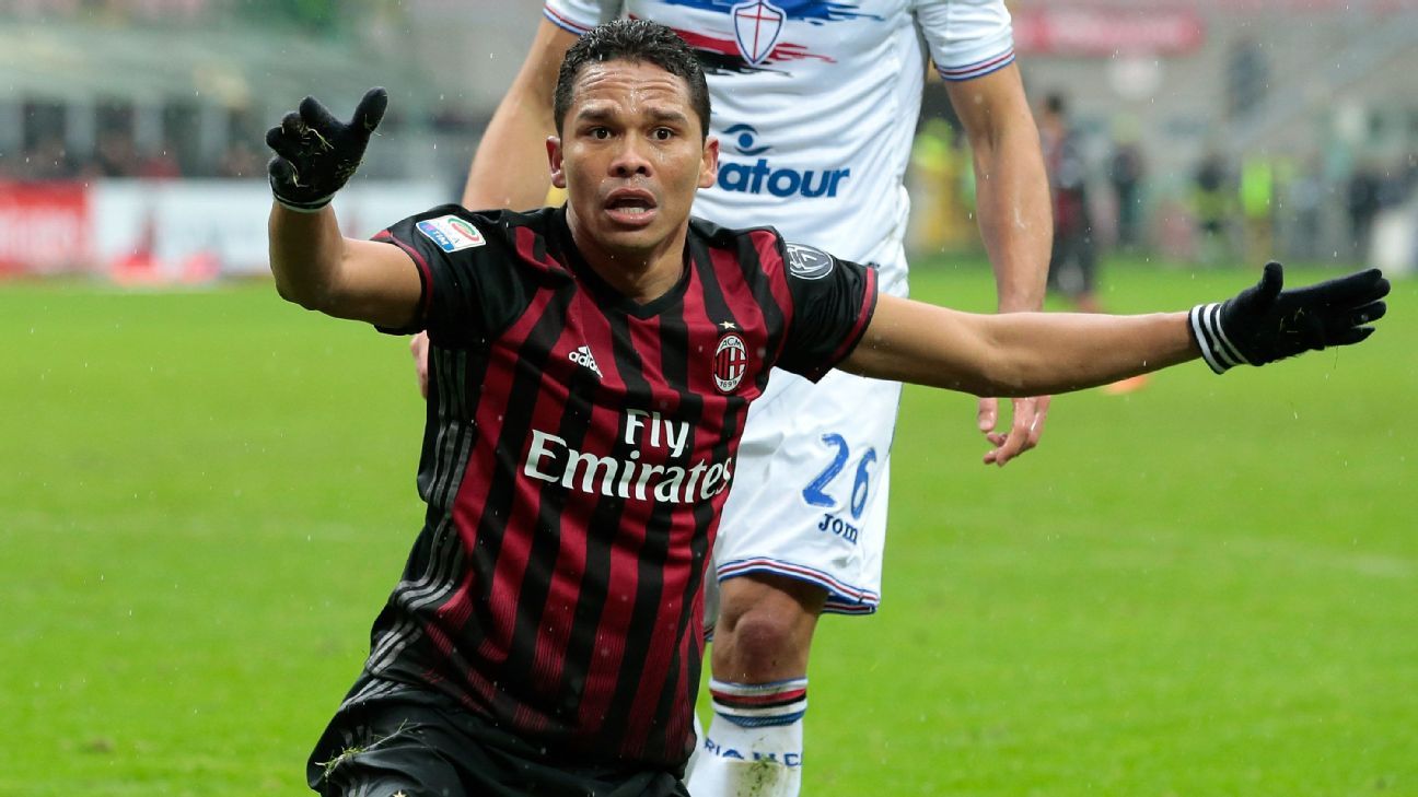 Europe's biggest clubs keen on AC Milan forward Carlos Bacca - agent - ESPN