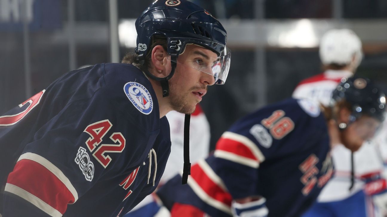 Rangers waive defenseman Brendan Smith on 29th birthday - ESPN