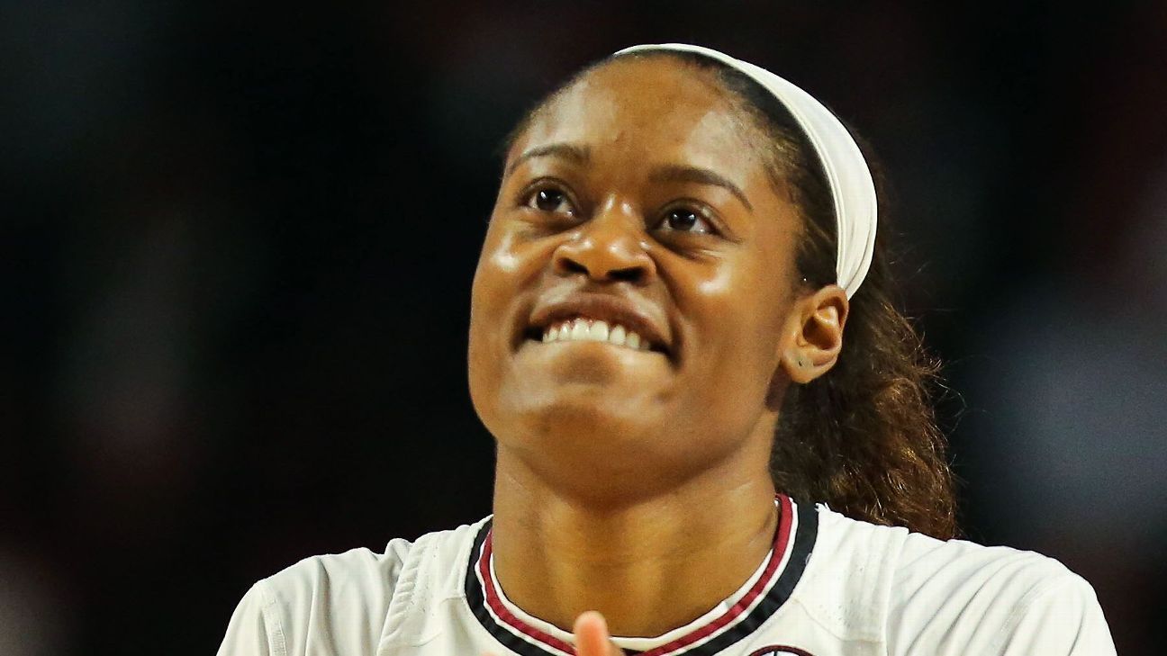 Kaela Davis helps deliver South Carolina's third straight SEC ...