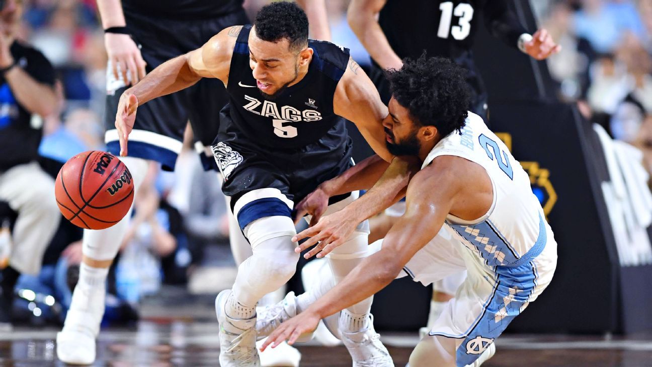 Nigel Williams-Goss of Gonzaga Bulldogs aggravated ankle injury late in ...