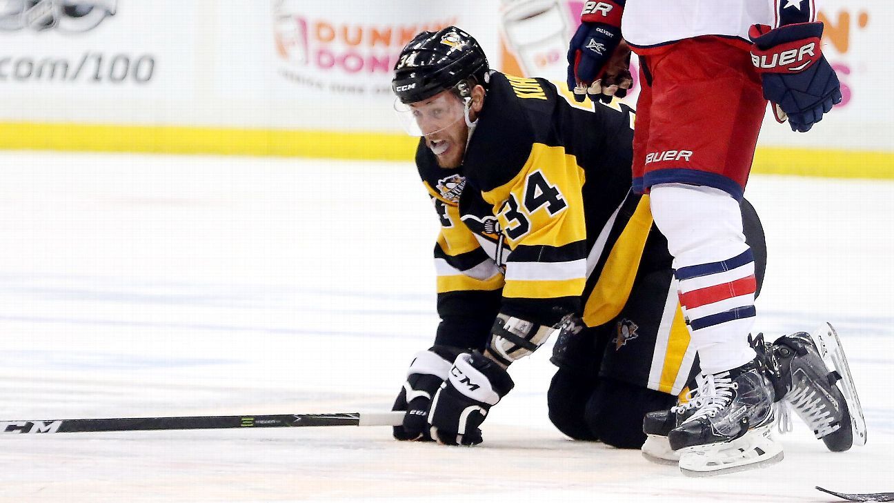 Matt Calvert of Columbus Blue Jackets suspended 1 game for cross-check ...