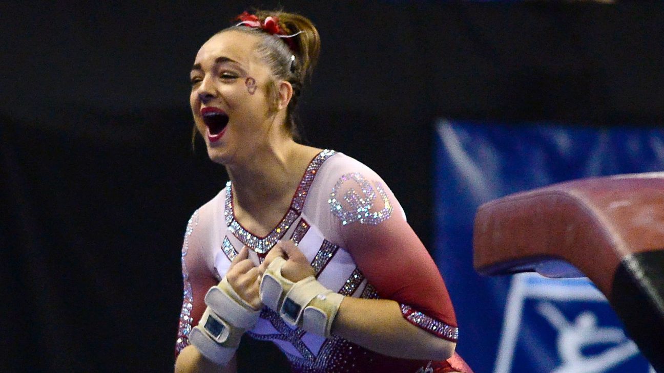 Maggie Nichols' confidence and redemption leads Oklahoma to national ...