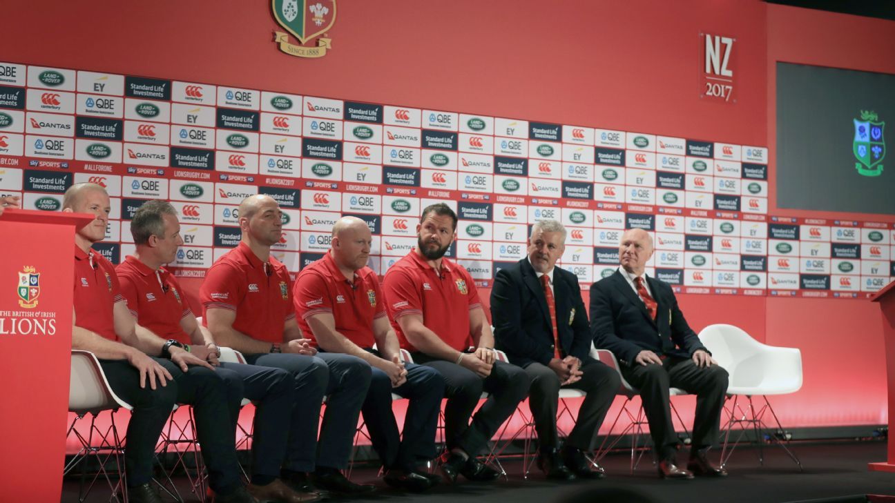 Who said what at the British & Irish Lions squad announcement - ESPN