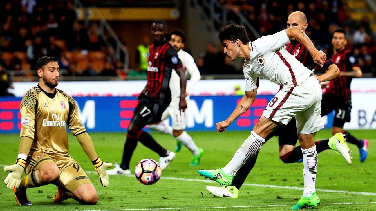 AC Milan lineup overmatched by Roma from top to bottom as slide lingers ...