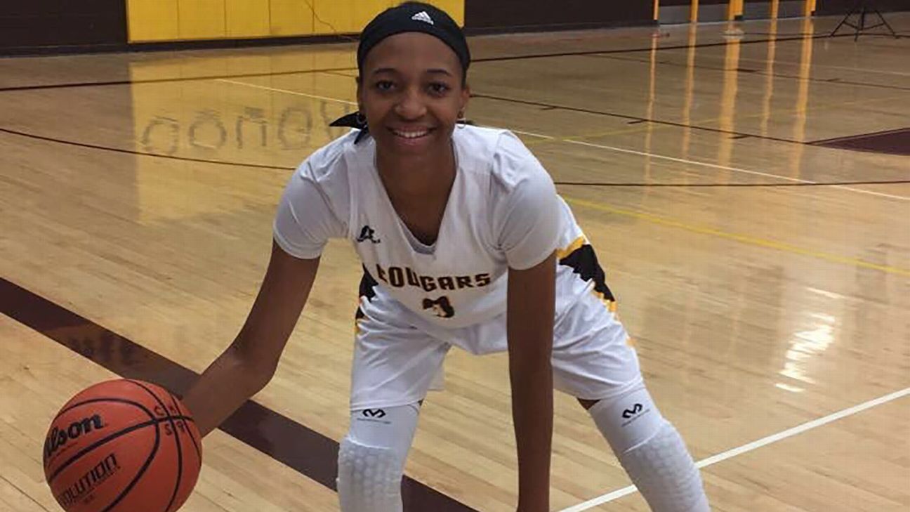 Women's basketball recruit Amaya Brown of Cibola returns to the court ...
