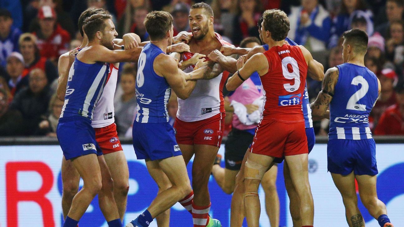 AFL warns players: punch and you're out - ESPN