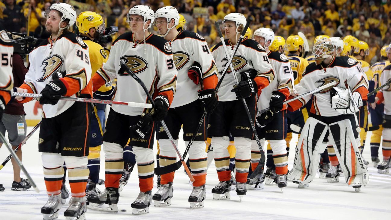Las Vegas sportsbook predicts Anaheim Ducks will have most points - ESPN