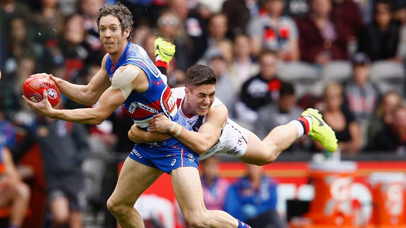 Hamstring injury see Bulldogs skipper Murphy out for up to a month - ESPN