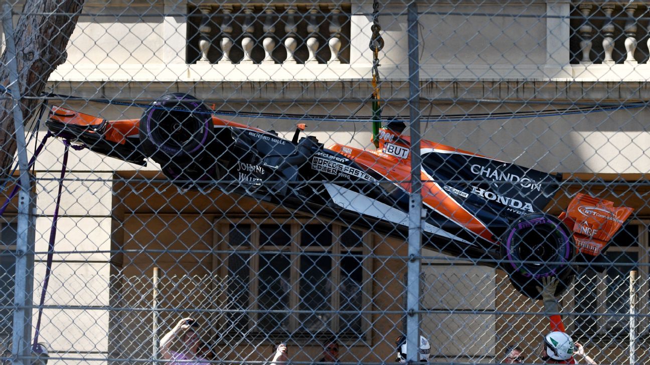 Jenson Button blames mirrors for Pascal Wehrlein crash at Monaco Grand ...