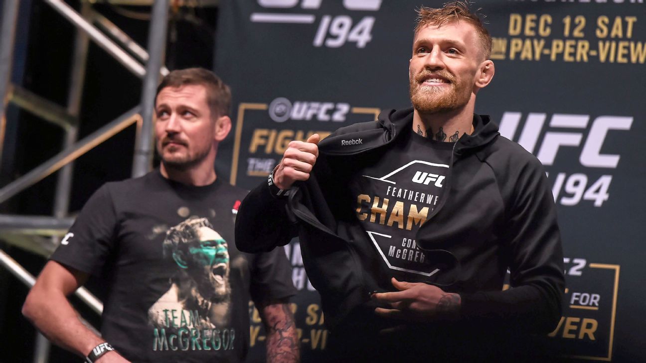 Conor McGregor's Coach John Kavanagh on how they're getting ready for ...
