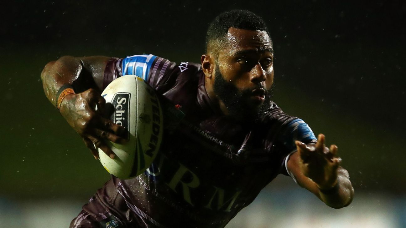 Manly beat Knights after disputed Uate try - ESPN