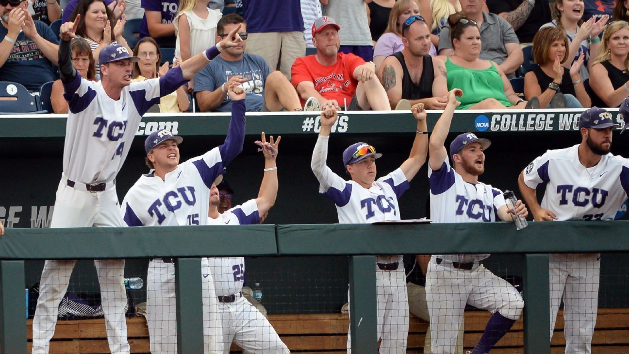 College World Series field narrows to four teams - ESPN