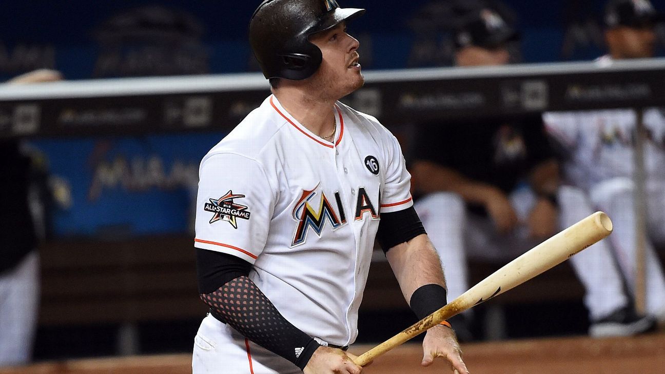 Justin Bour of Miami Marlins placed on DL - ESPN