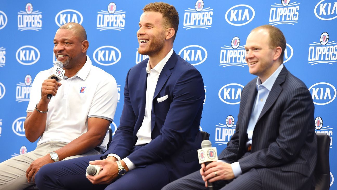 Doc Rivers leaving front-office role, focusing on coaching Clippers - ESPN