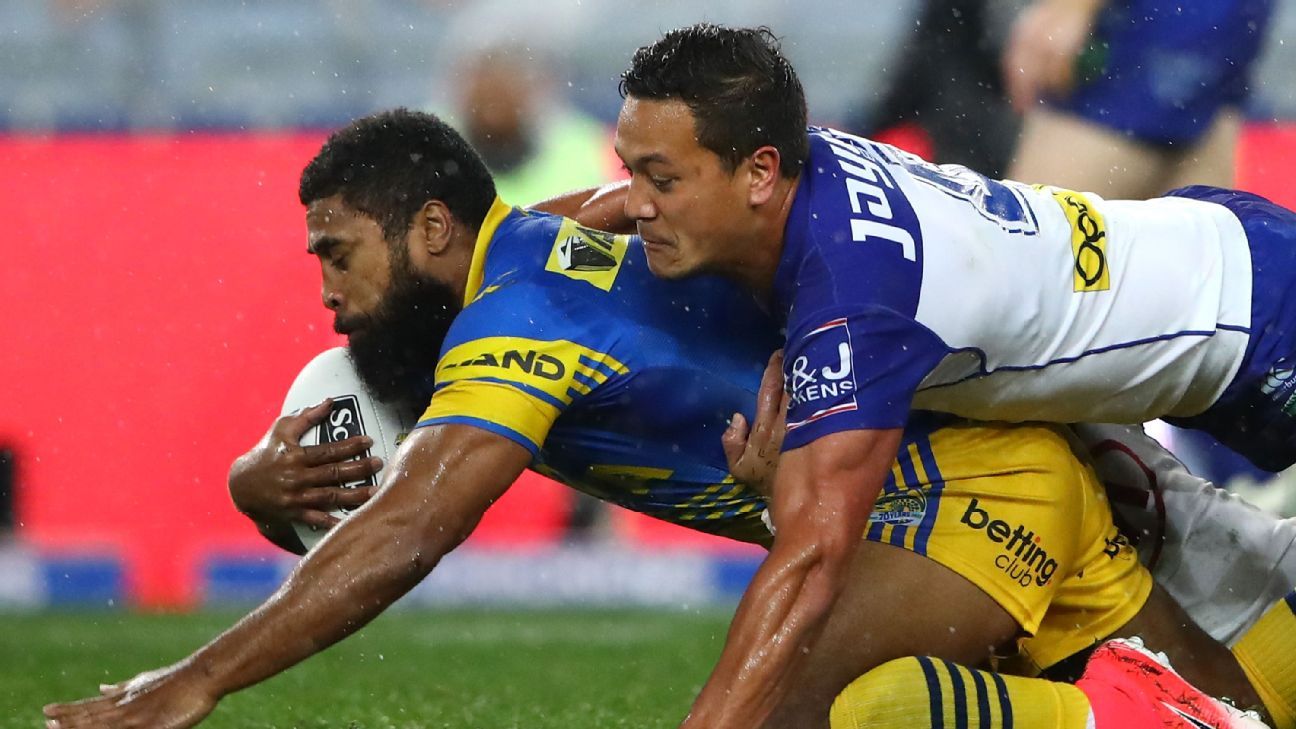 Mitchell Moses fires Parramatta Eels over Bulldogs in their six ...