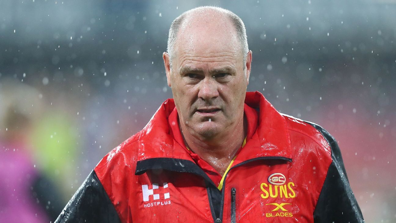 Gold Coast Suns sack Rodney Eade, Dean Solomon takes over in AFL - ESPN