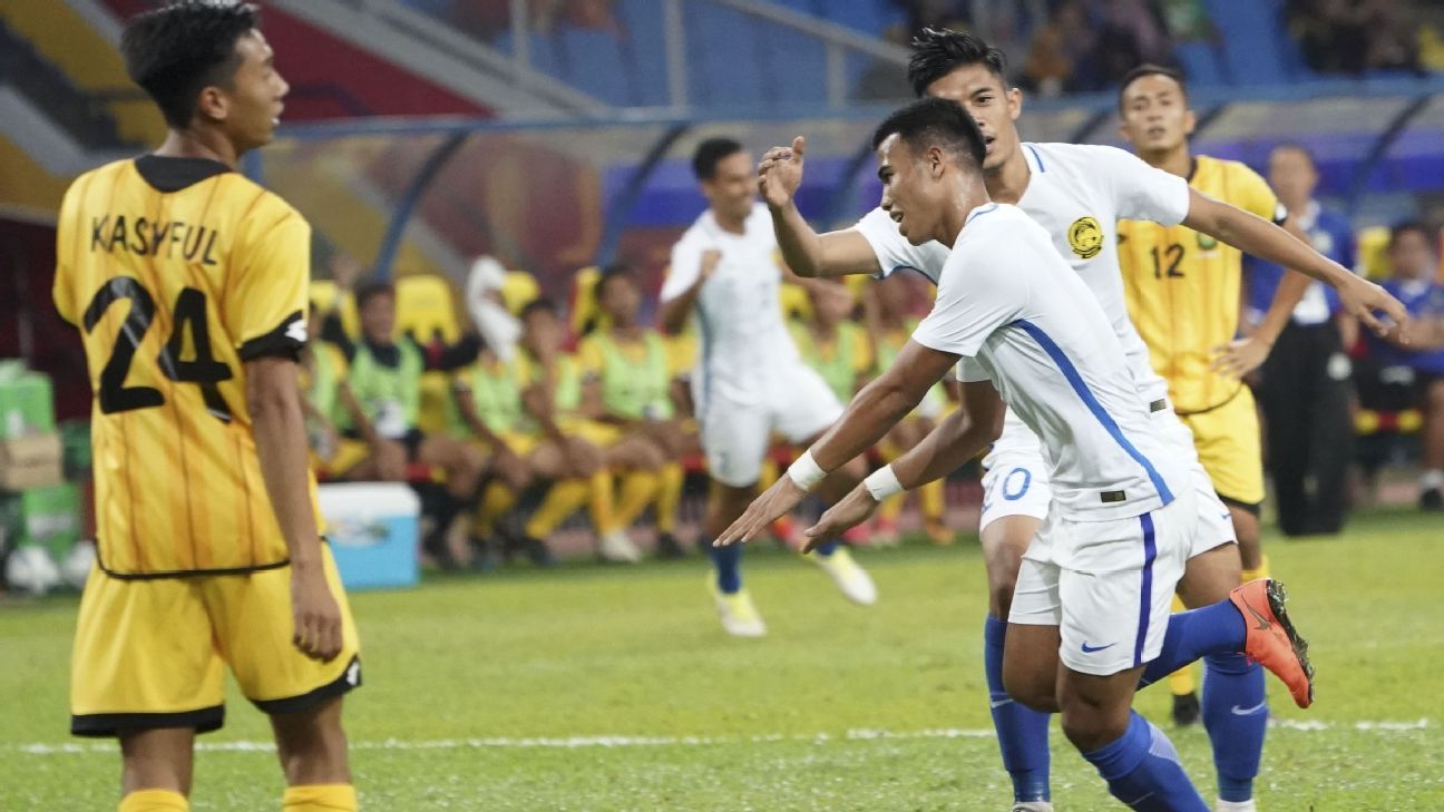 Safawi, Adam strike as Malaysia beat Brunei in SEA Games opener - ESPN
