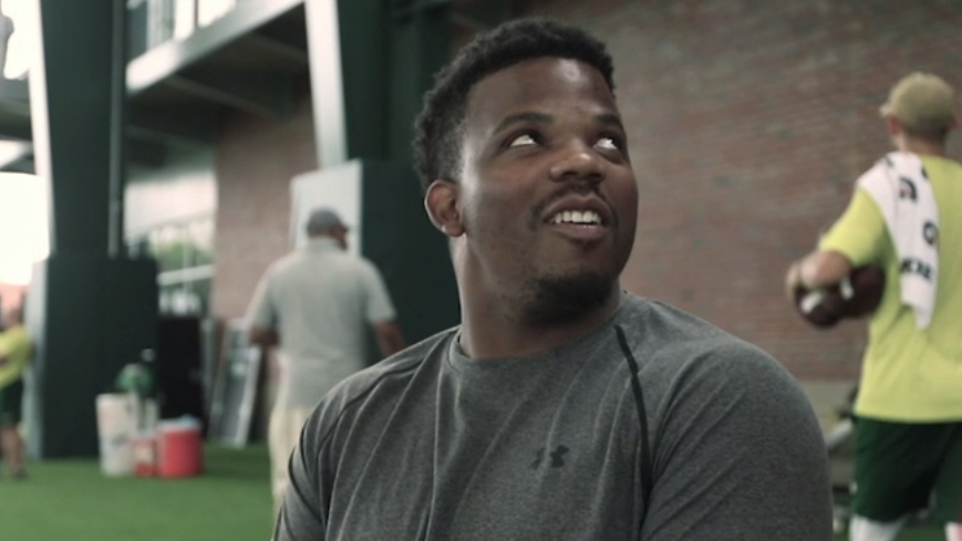 Show of strength: Tim Alexander stands up from wheelchair to walk UAB ...