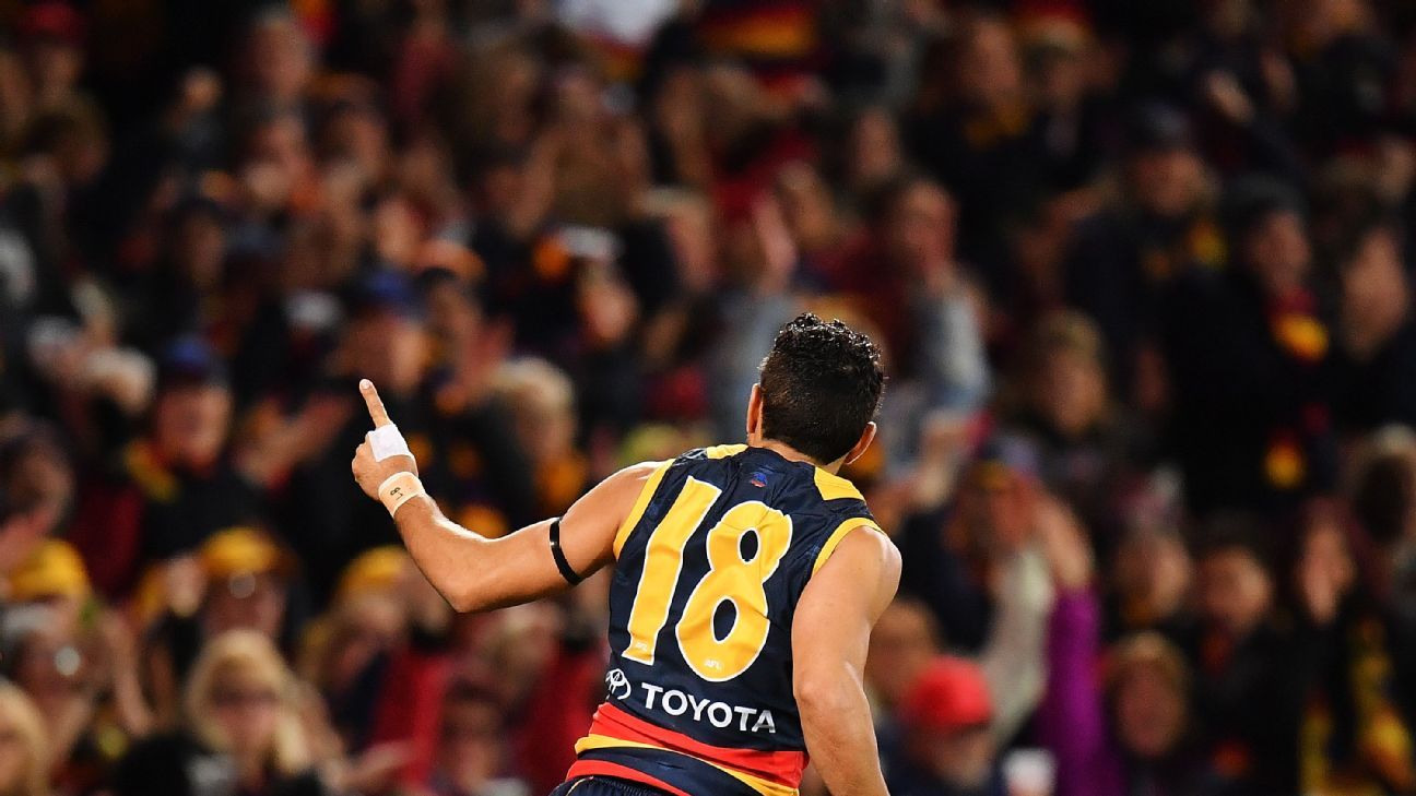 Rampant Crows cruise past Giants into preliminary final - ESPN