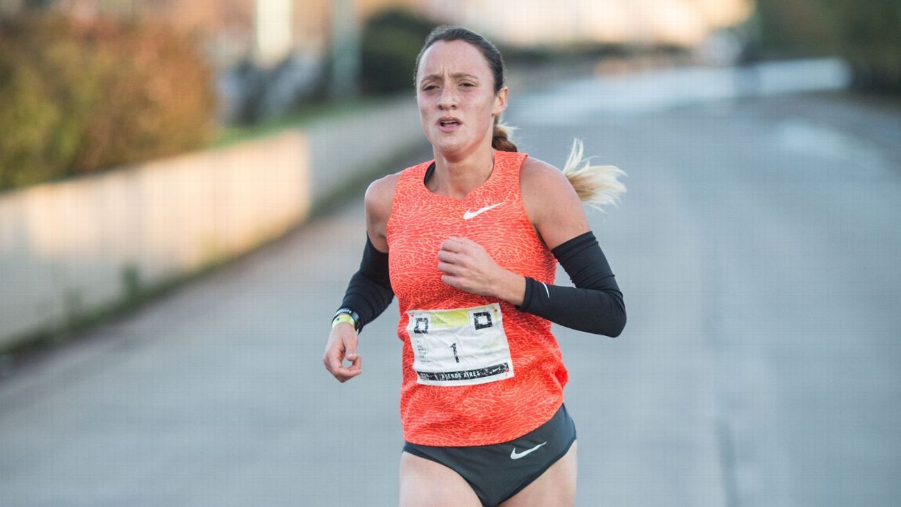 Florencia Borelli, campeona argentina en los 5 mil metros