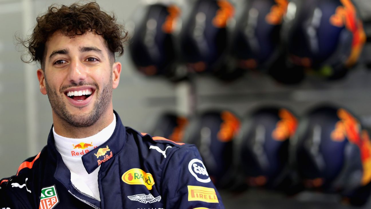 Ricciardo y Red Bull dominaron el día de entrenamientos - ESPN