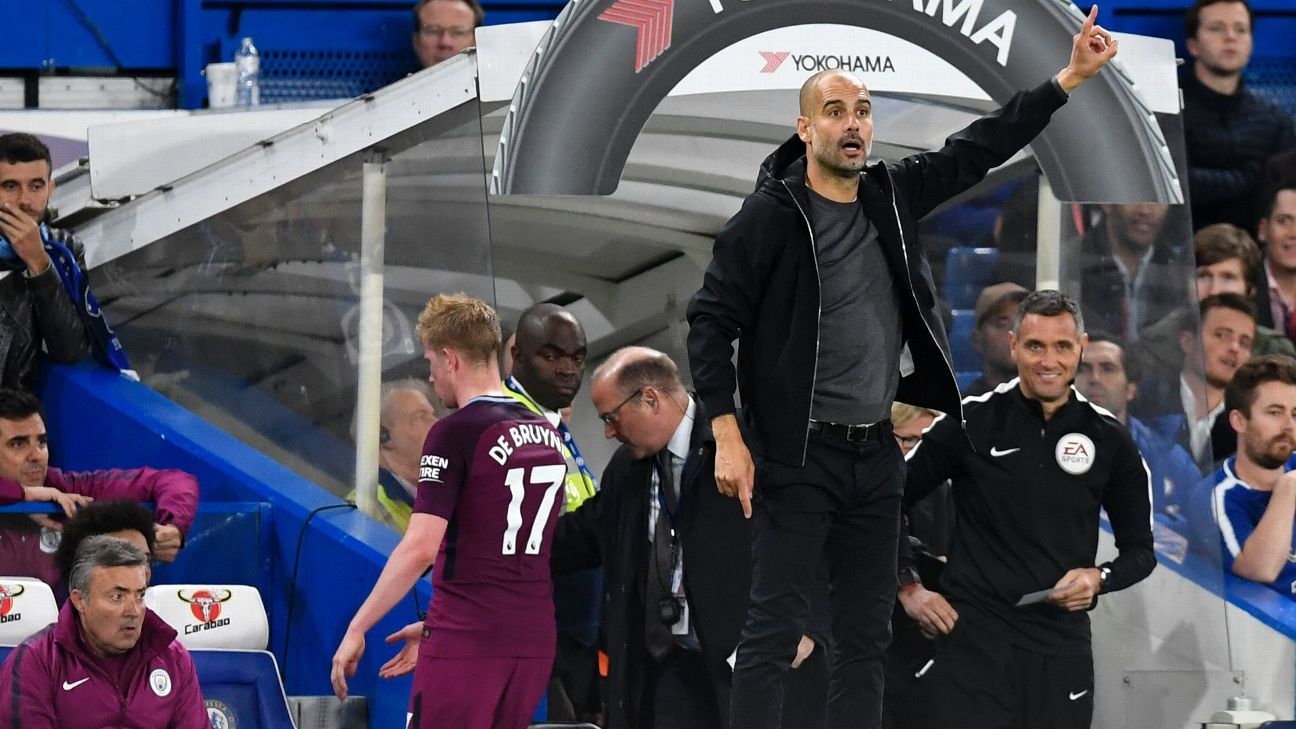 Pep Guardiola pushing the boundaries of tactical innovation at Man City ...