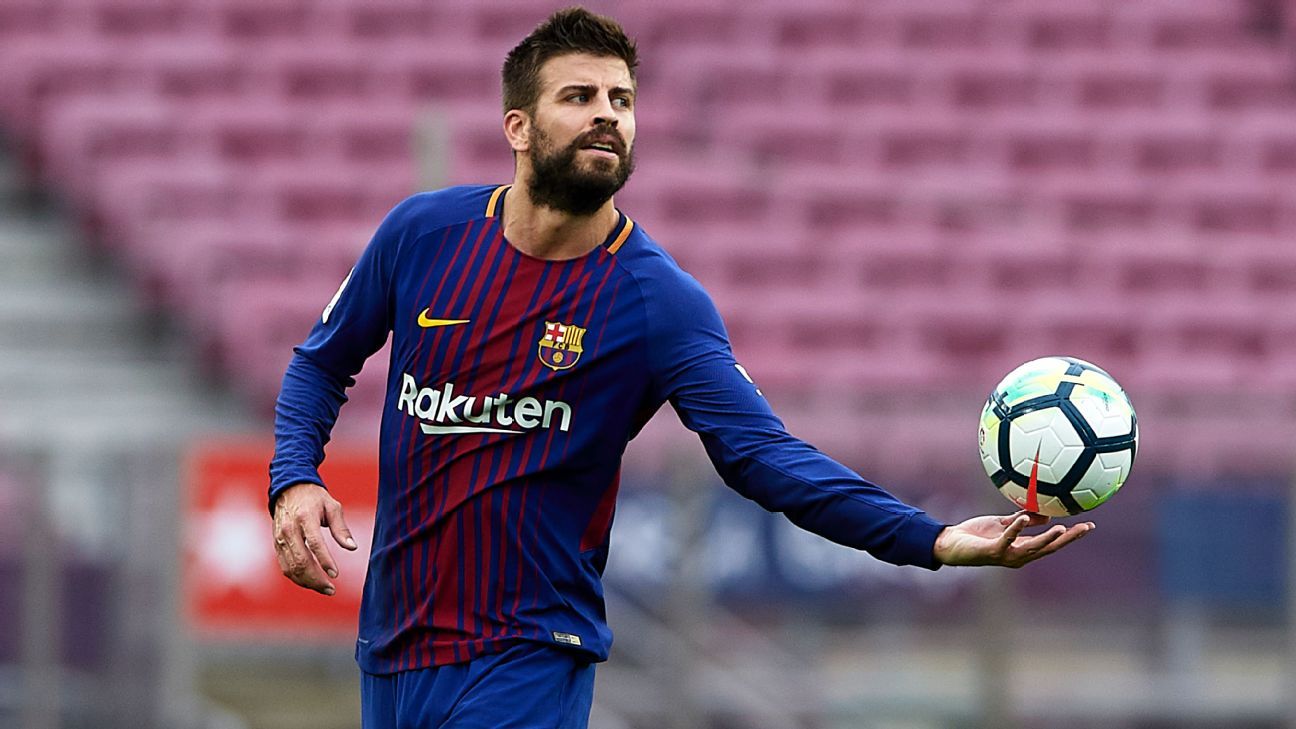 Gerard Pique agrees long-term Barcelona contract until 2022 - ESPN