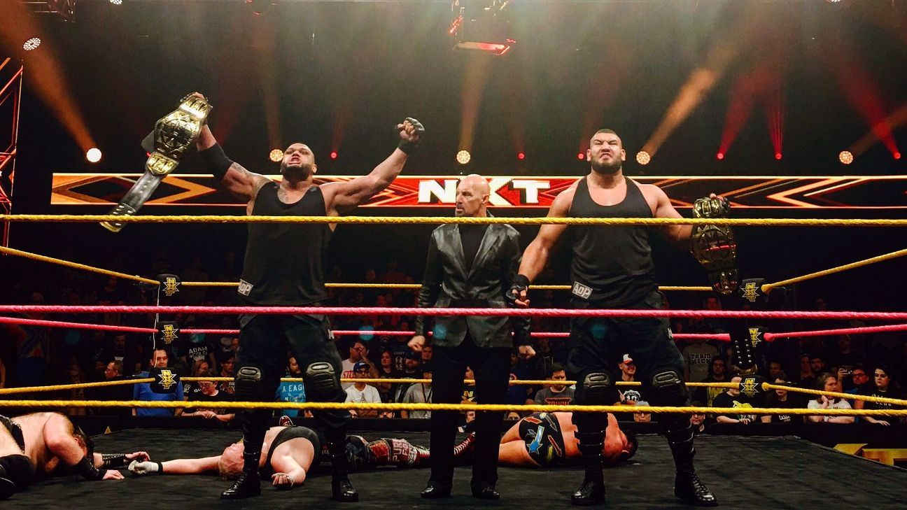 WWE NXT - Authors of Pain return, Ember Moon qualifies for title match ...