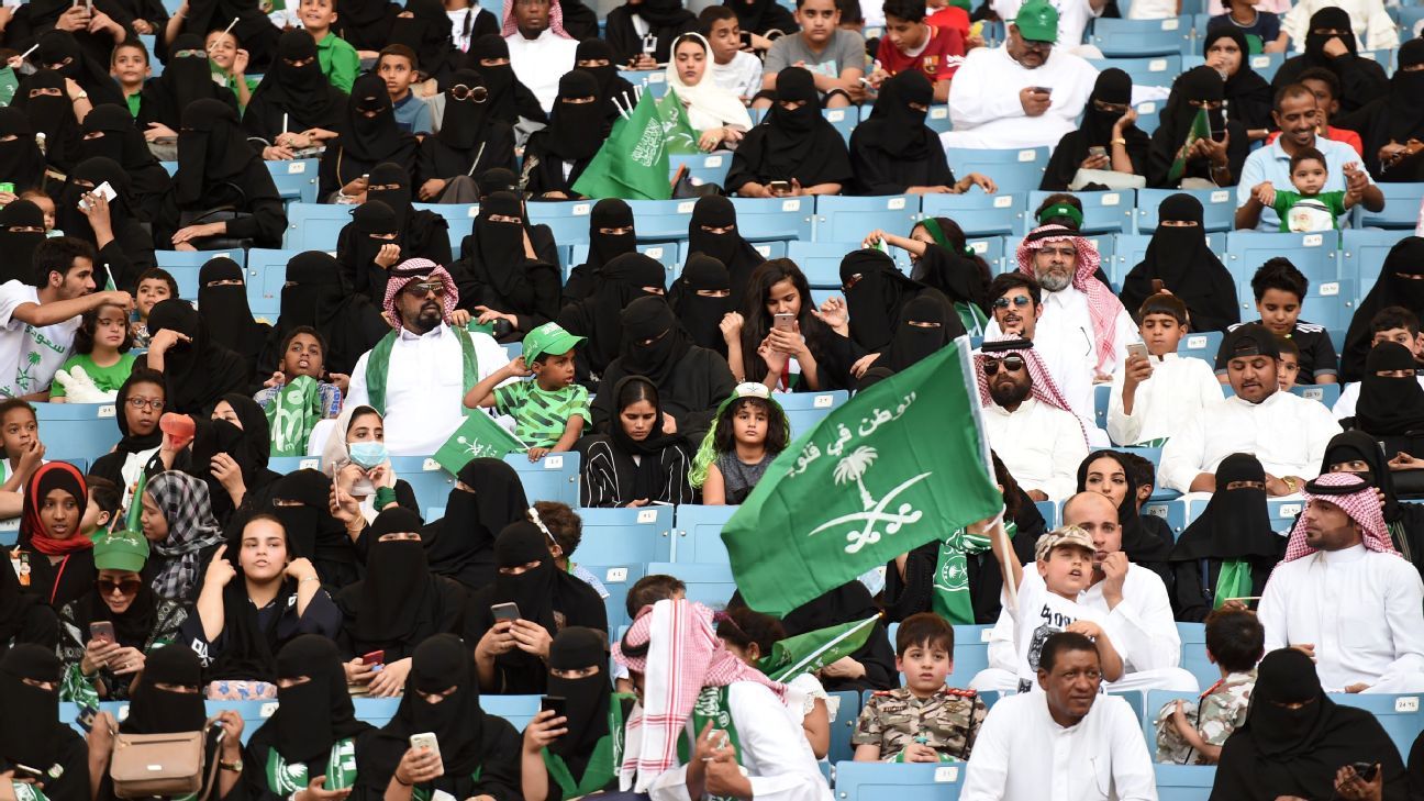 Saudi Arabia To Allow Women Into Sports Stadiums In 2018