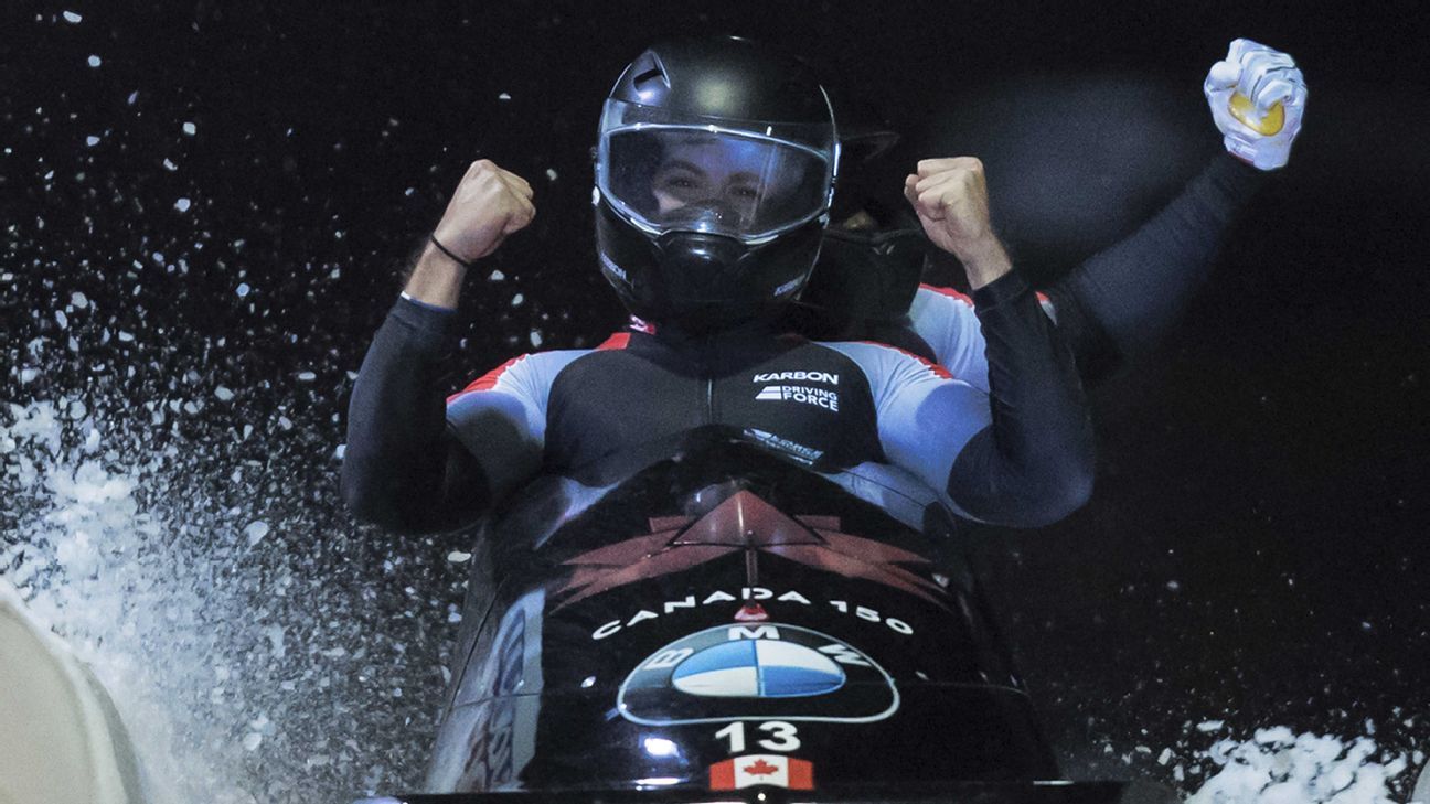 Chris Spring, Neville Wright lead Canada's 1-2 finish in bobsled World ...