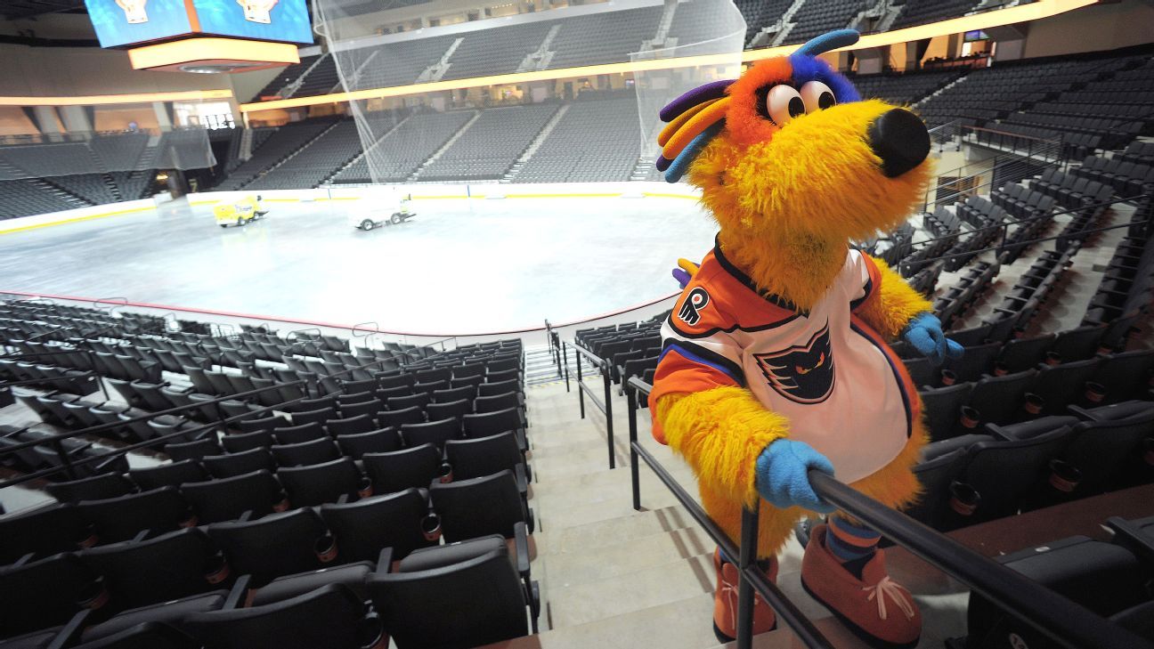 SportsNation -- AHL mascot captures 'Wrestling Night' spirit with ...