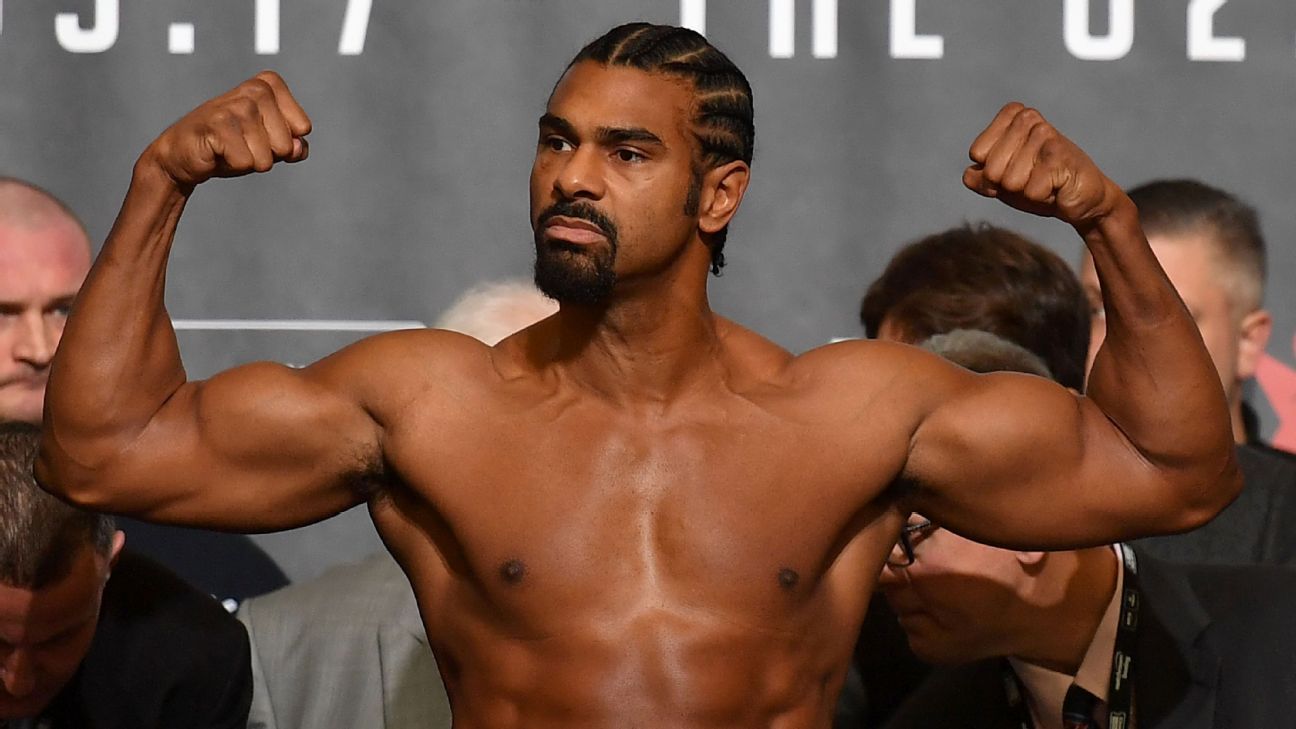 David Haye provides update on 'slow' bicep recovery - ESPN