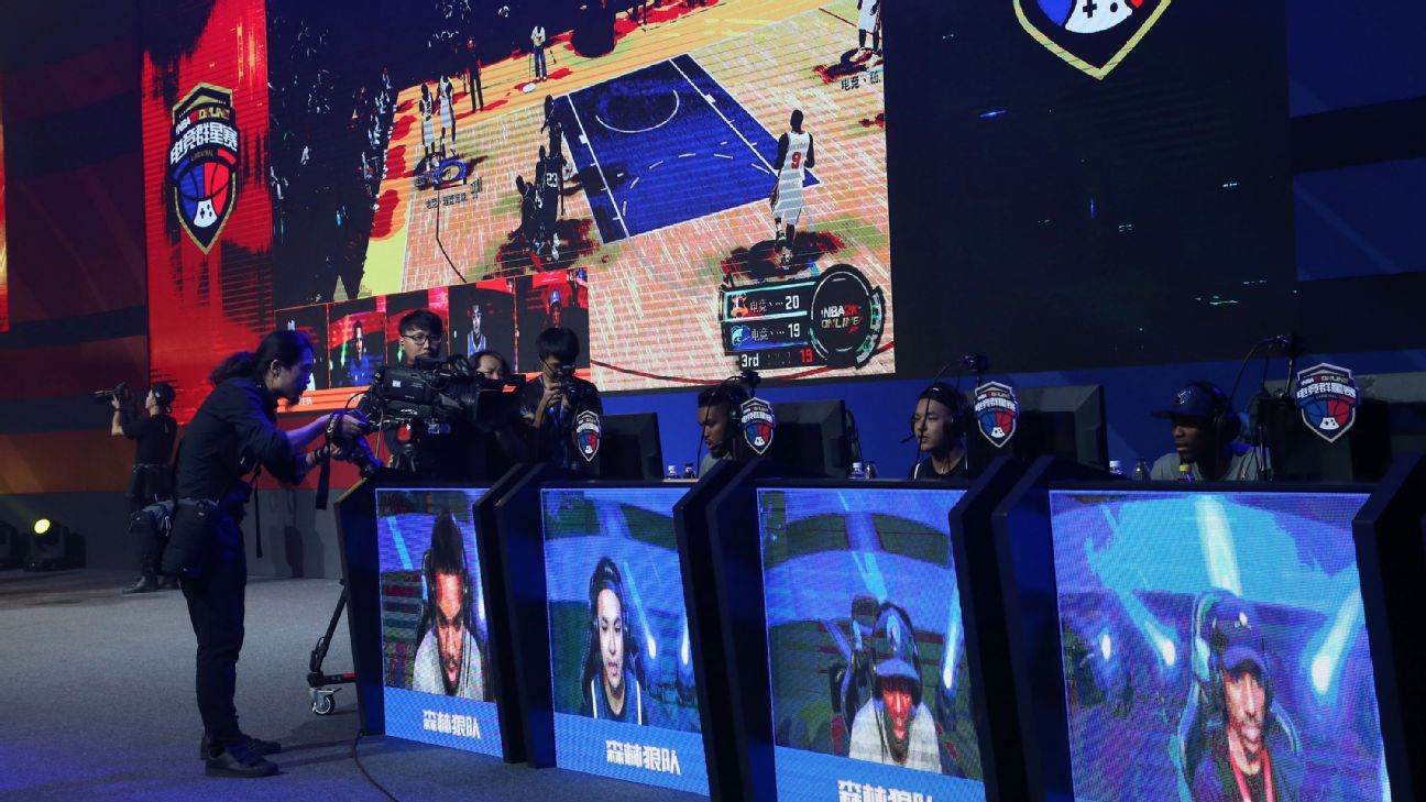 NBA venderá publicidad virtual en NBA 2K League - ESPN