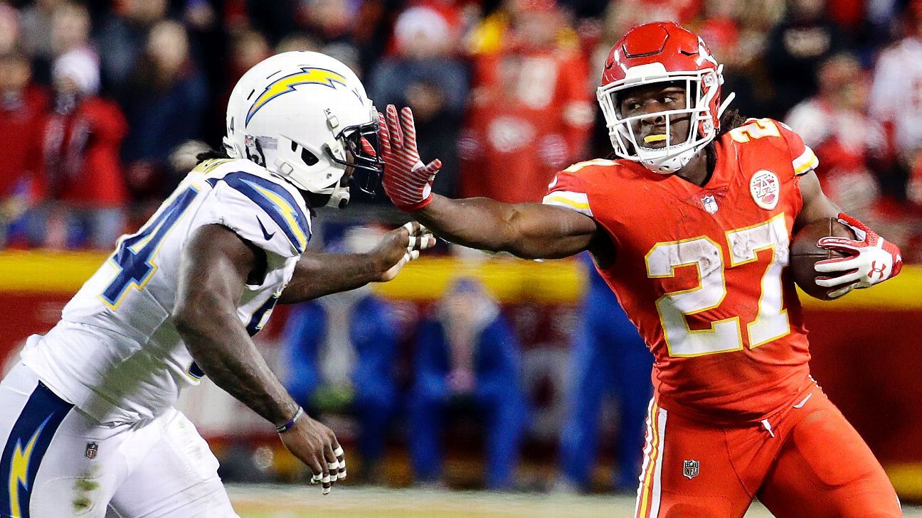 Kareem Hunt, Kansas City Chiefs have overcome slump - ESPN - AFC West- ESPN