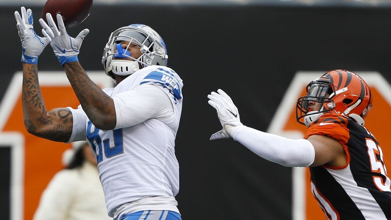 Tight end Eric Ebron agrees to deal with Colts - ESPN