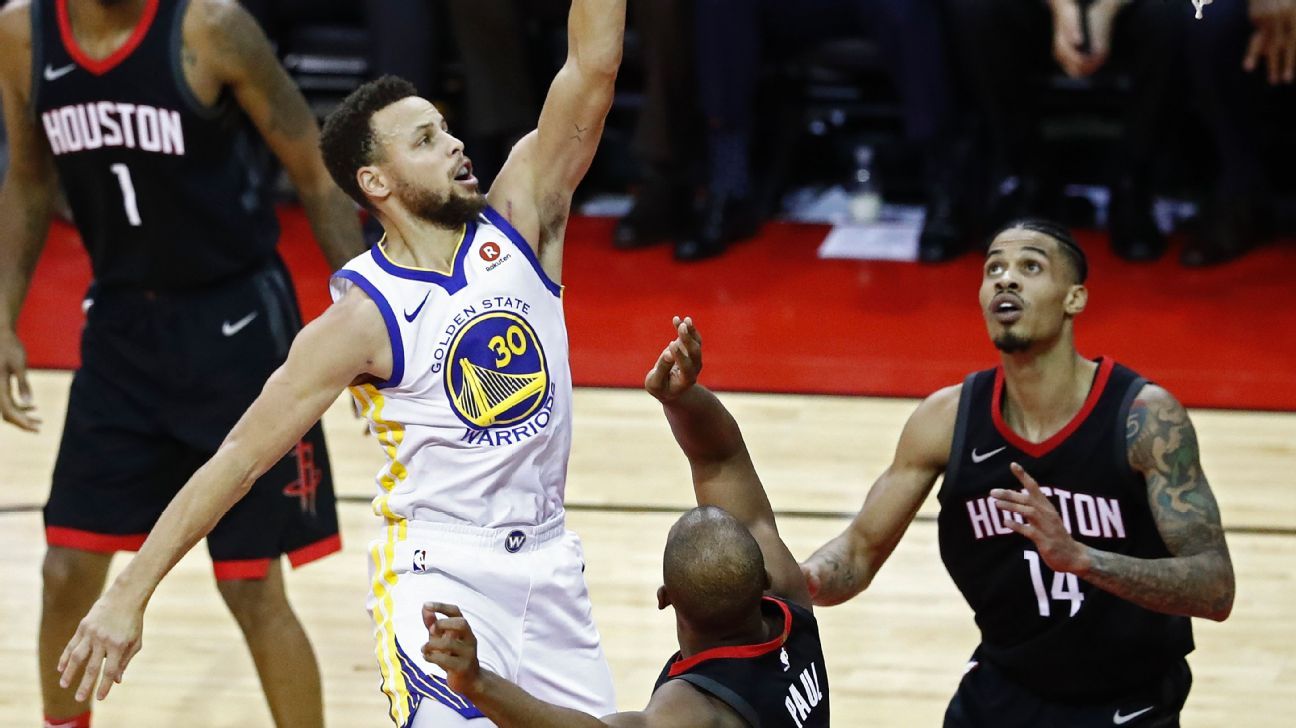 Warriors defeat Rockets in marquee Western Conference matchup - ESPN