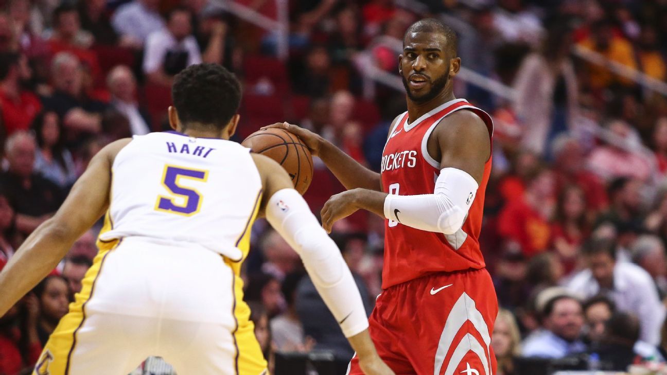 Chris Paul is pursuing passing perfection with the Houston Rockets ...