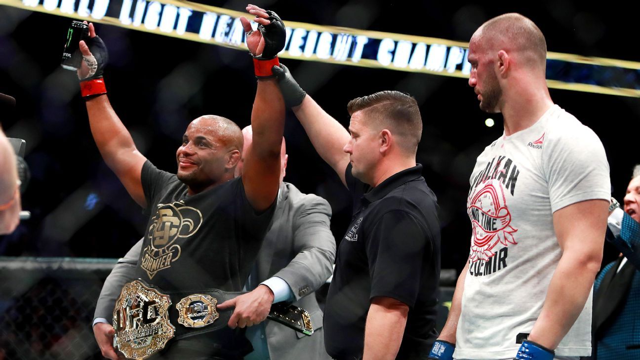 UFC light heavyweight champion Daniel Cormier intends to return to ...