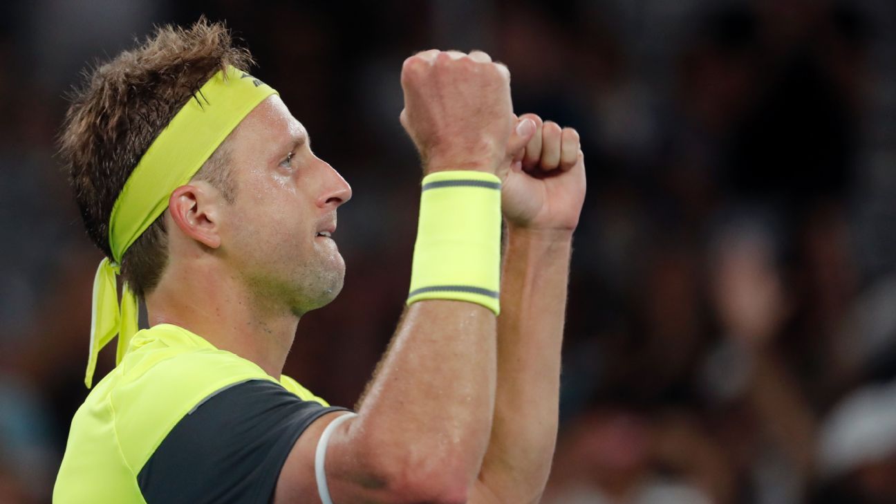 As the stakes grow, so does the legend of Aussie Open quarterfinalist ...