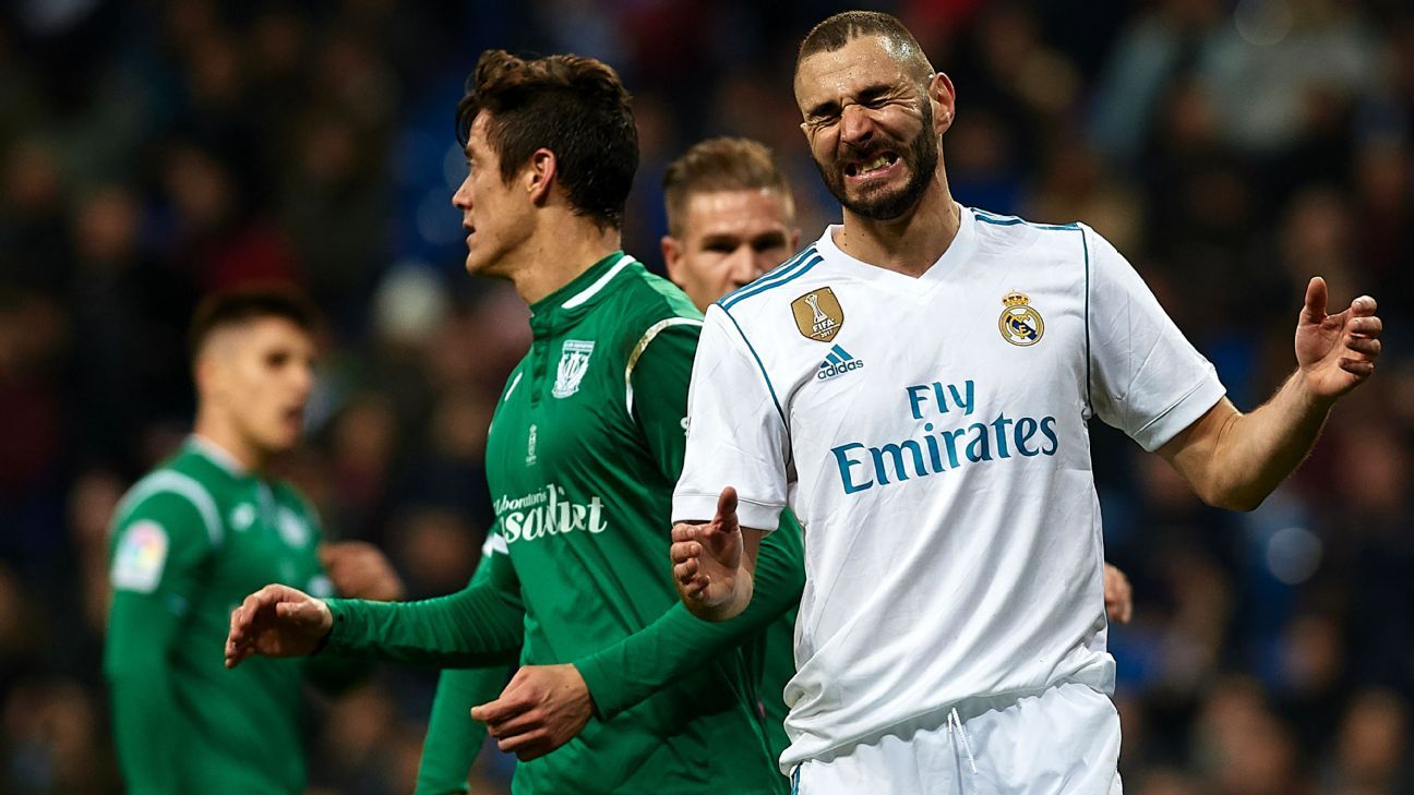 Las cinco peores derrotas del Real Madrid - ESPN