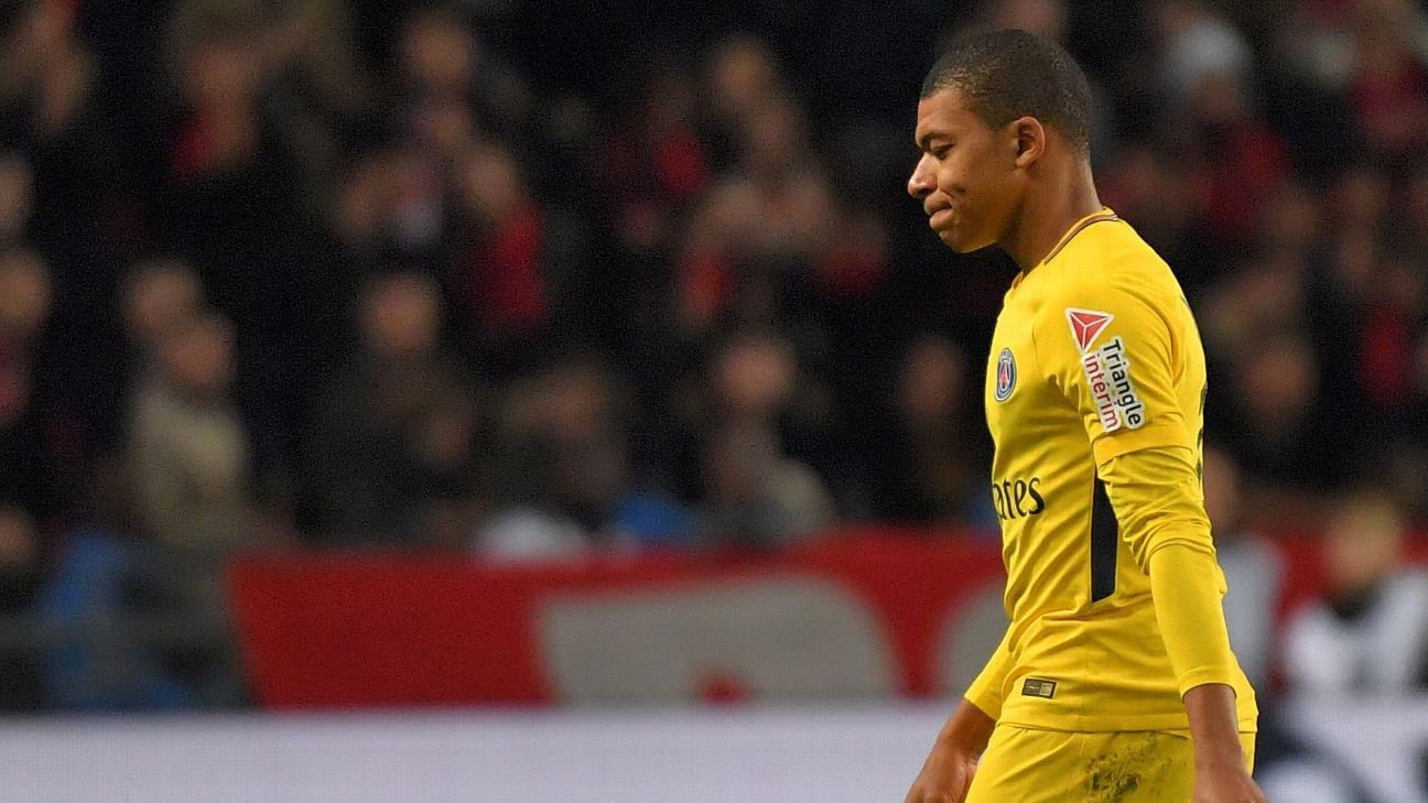 Kylian Mbappe admits he deserved red card in PSG's win vs. Rennes